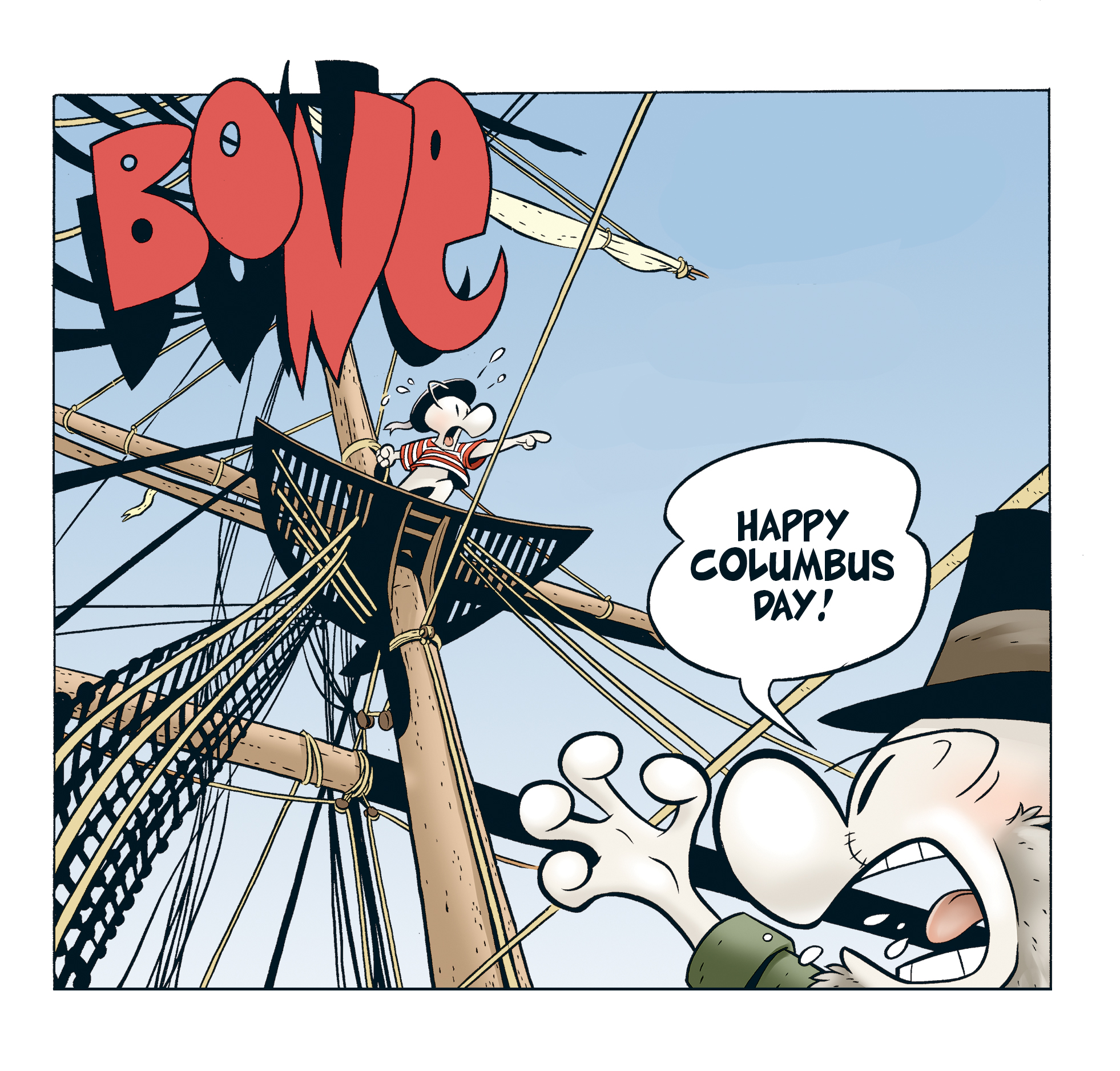 It’s Columbus Day – Argh! | Boneville.com | The Official Site For Bone ...