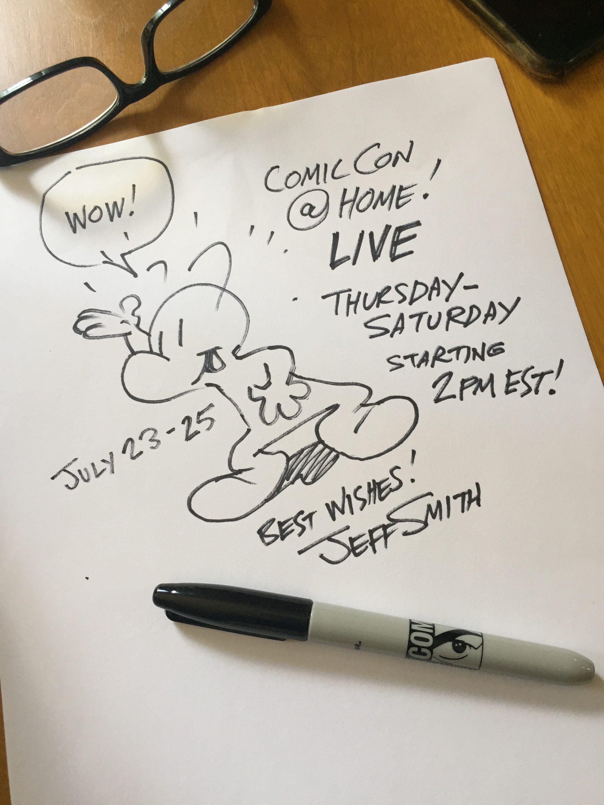 Comic-Con @ Home – Signings and Helpful Hints on How to Order ...
